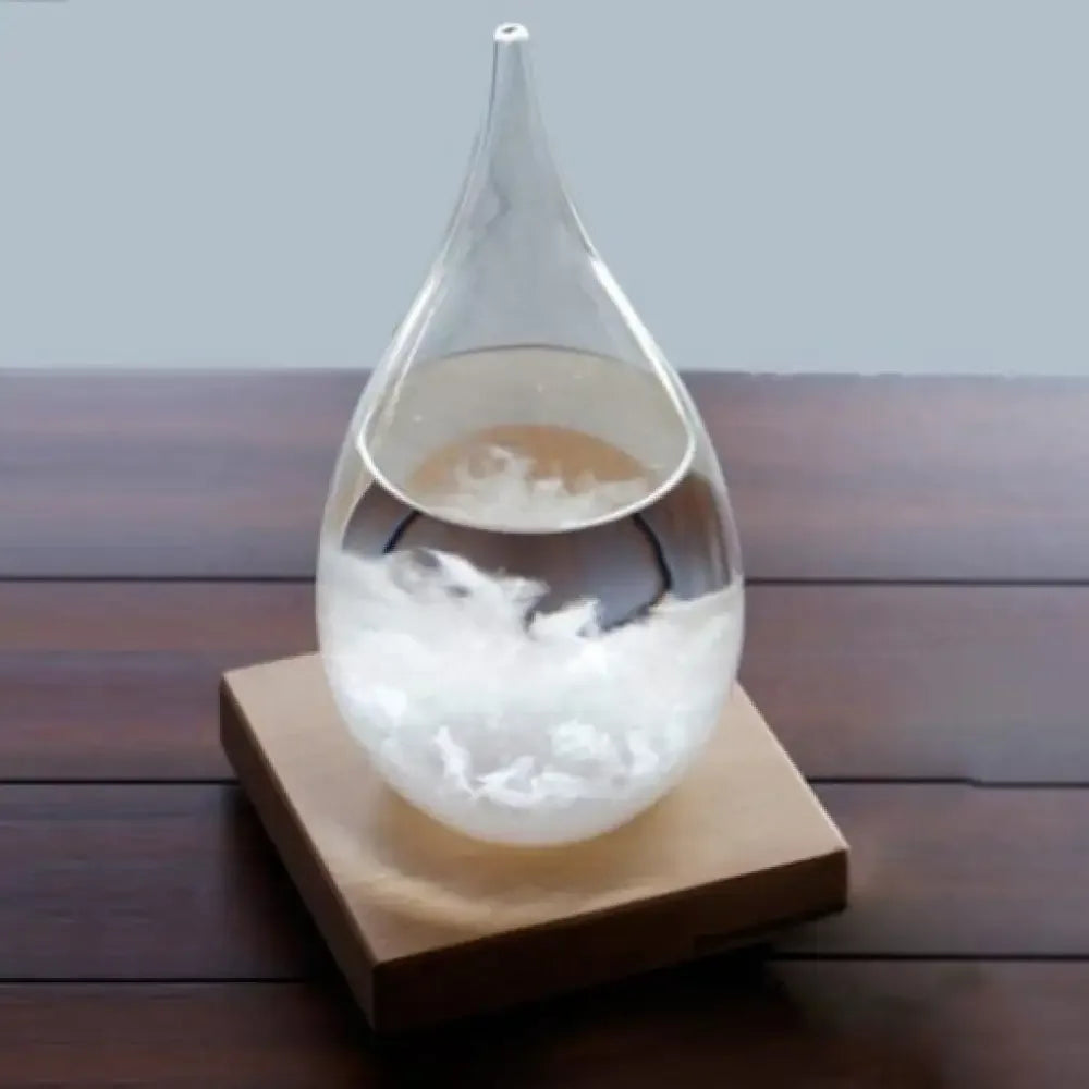 Crystal Transparent Storm Glass Water Drop Barometer – Ninjanew