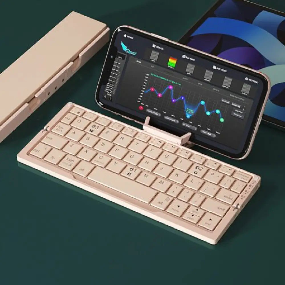 Mini Folding Bluetooth Keyboard Wireless Keypad – Ninjanew